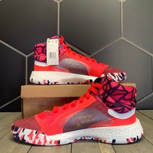 adidas | Shoes | Adidas Marquee Boost John Wall Pink White Shoe | Poshmark